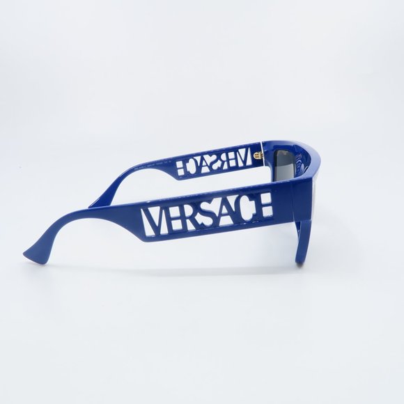 Versace | Accessories | Versace Ve443u 529487 53mm Bluedark Grey ...
